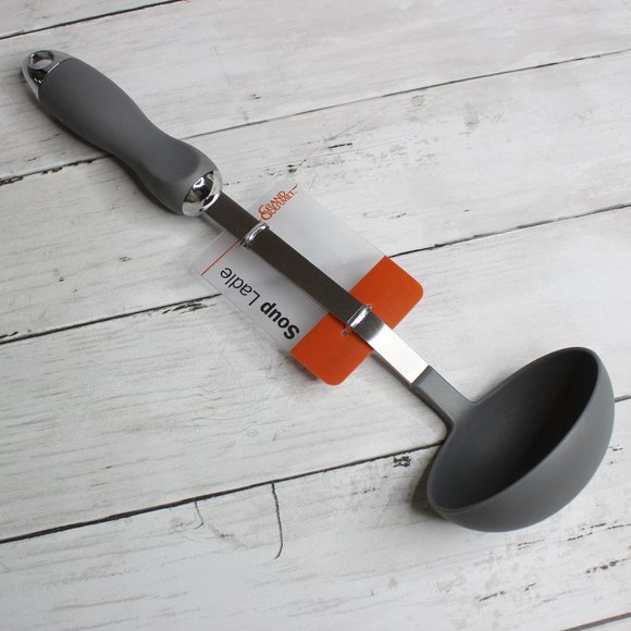 Grand Gourmet | Kitchen | Grand Gourmet Pro Soup Ladle Heavy Stainless ...